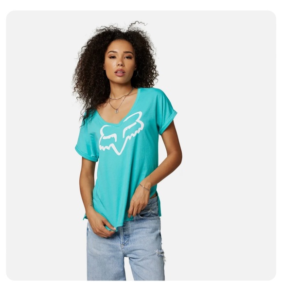 Fox | Tops | Fox Racing V Neck | Poshmark